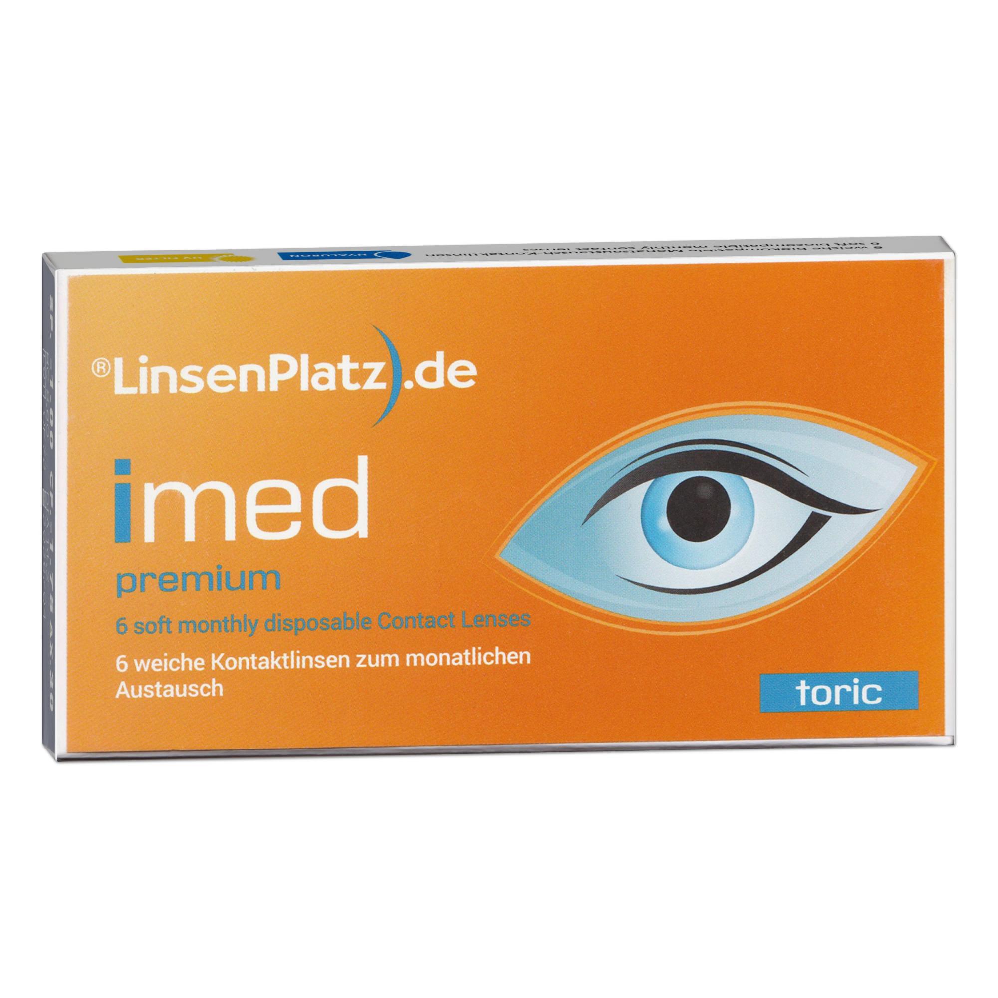 Linsenplatz • imed premium Toric 6er Box - Torische Monatslinsen ...