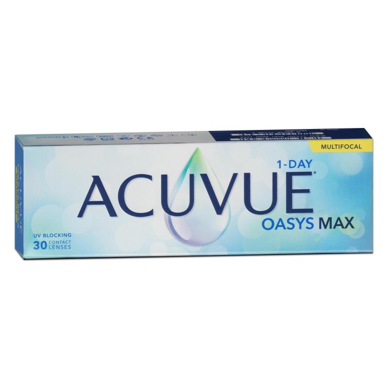 Acuvue Oasys MAX 1-Day Multifocal 30er Box Addition HIGH(MAX ADD+2,50 ...