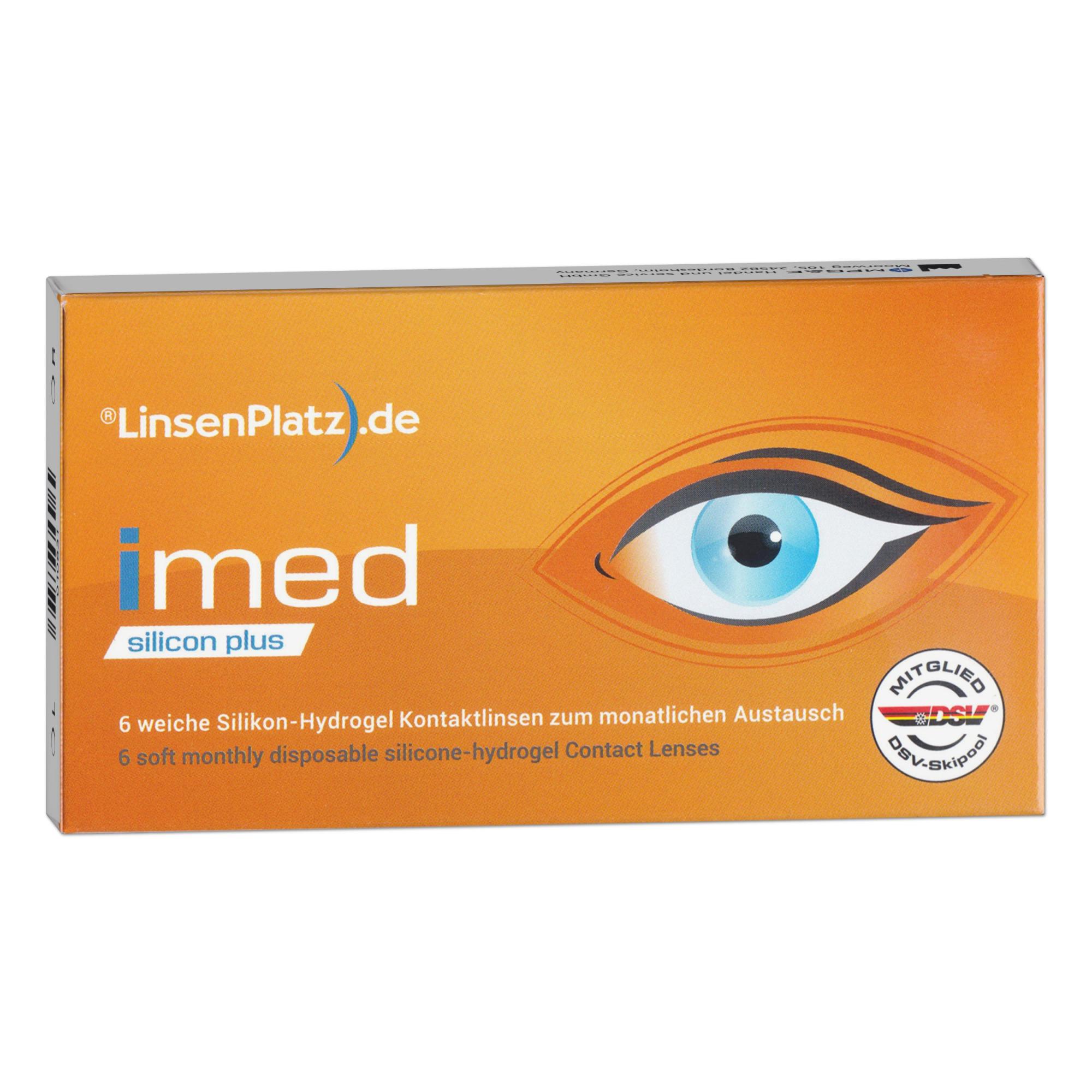 Linsenplatz - imed SILICON Plus 6er Box - Kontaktlinsen - Produktdetails